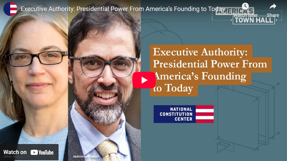 Presidential Power From America’s Founding to Today – Presidential System